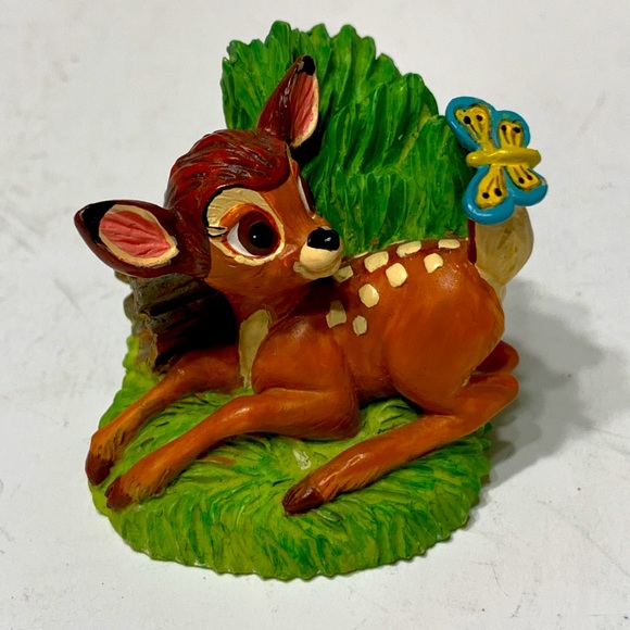 Lenox | Accents | Lenox Bambi And Butterfly Mini Figurine Disney | Poshmark